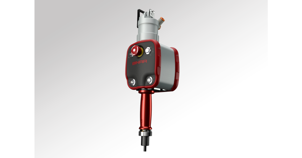 Control handle with integrated vacuum ejector | Control Handle | Binar24