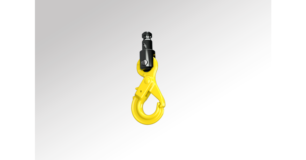 Safety Hook – articulated with detent lock | End Effectors | Binar24